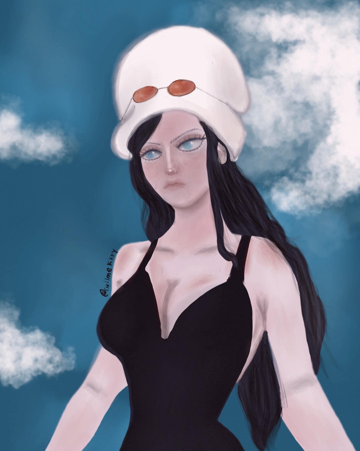 Nico Robin fan art. Soy nueva y es mi primer post nun | Scrolller