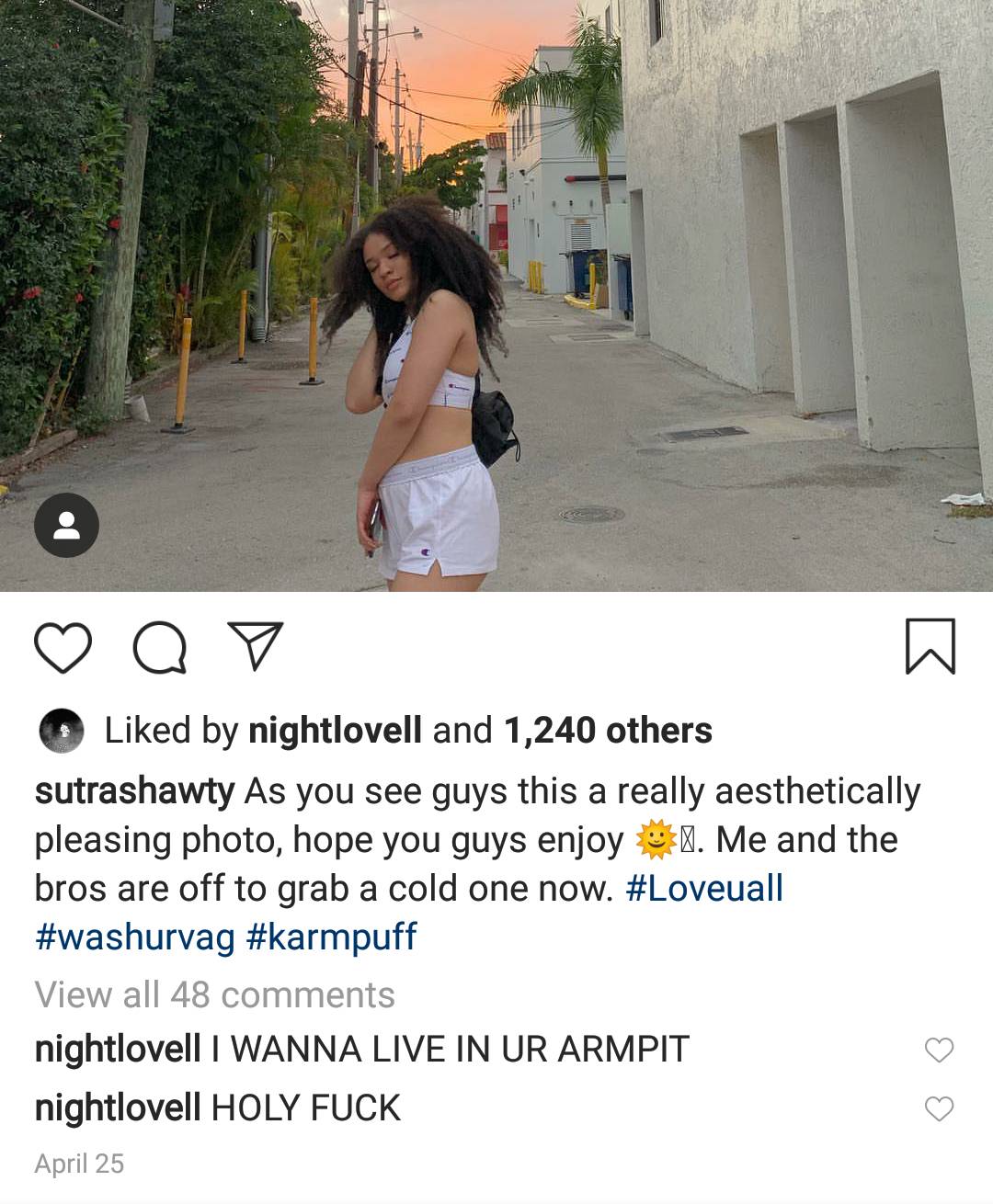 Night Lovell is out here wildin | Scrolller