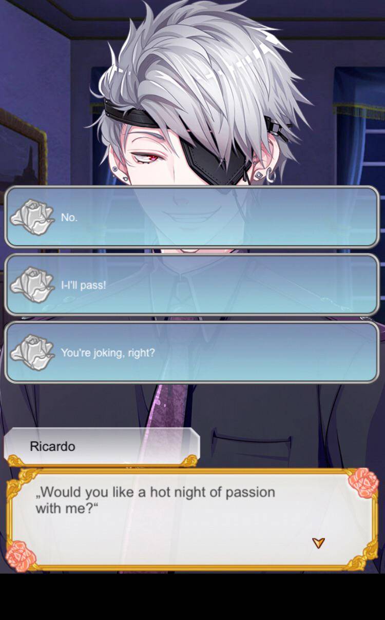 [Nightmare Harem] Otome choices be like: | Scrolller