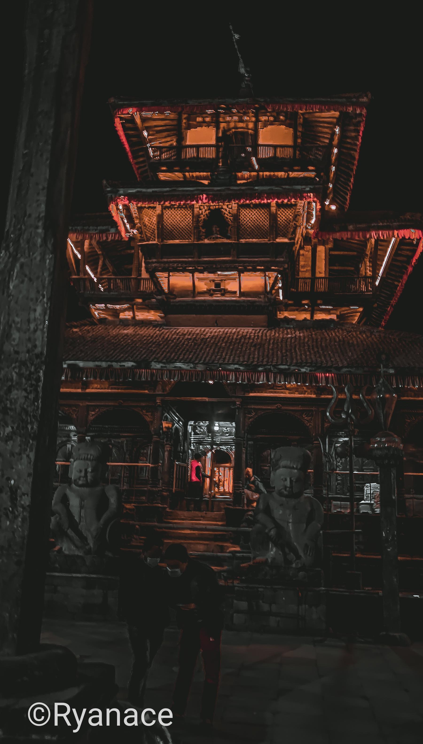 Nightphotography of Dattatraya Temple | Scrolller