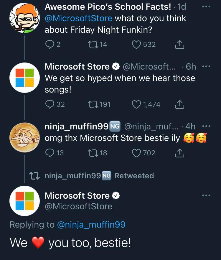 Ninjamuffin’s interaction with Microsoft | Scrolller