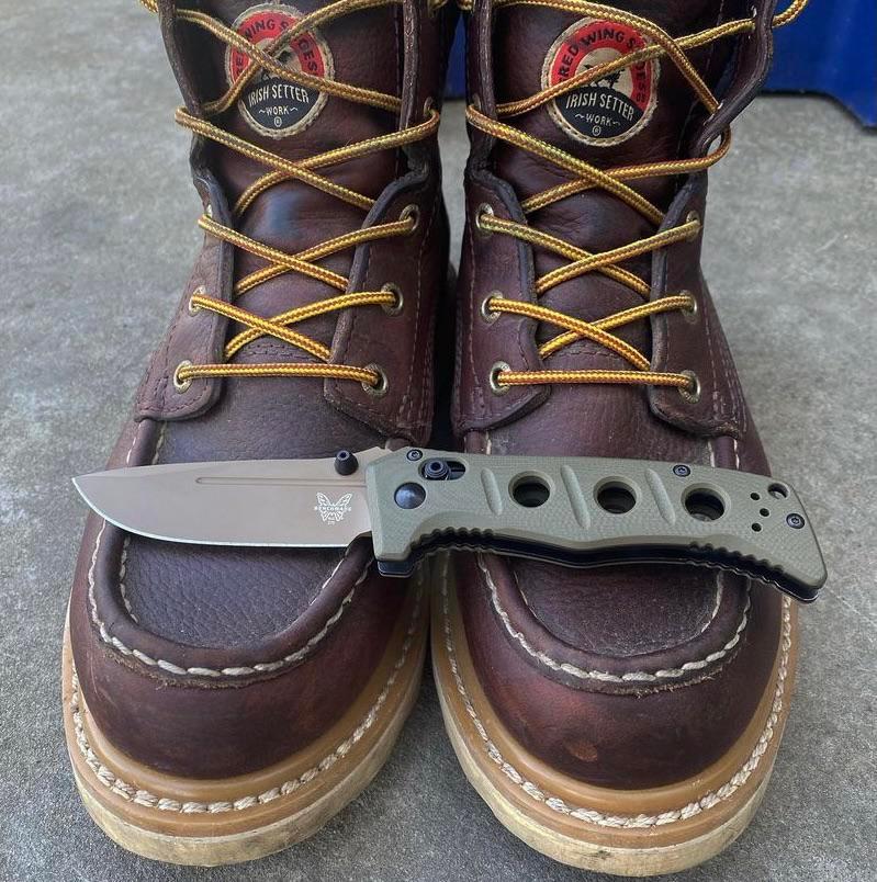 NKD This tank may be the perfect work knife. Benchmade Mini Adamas | Scrolller