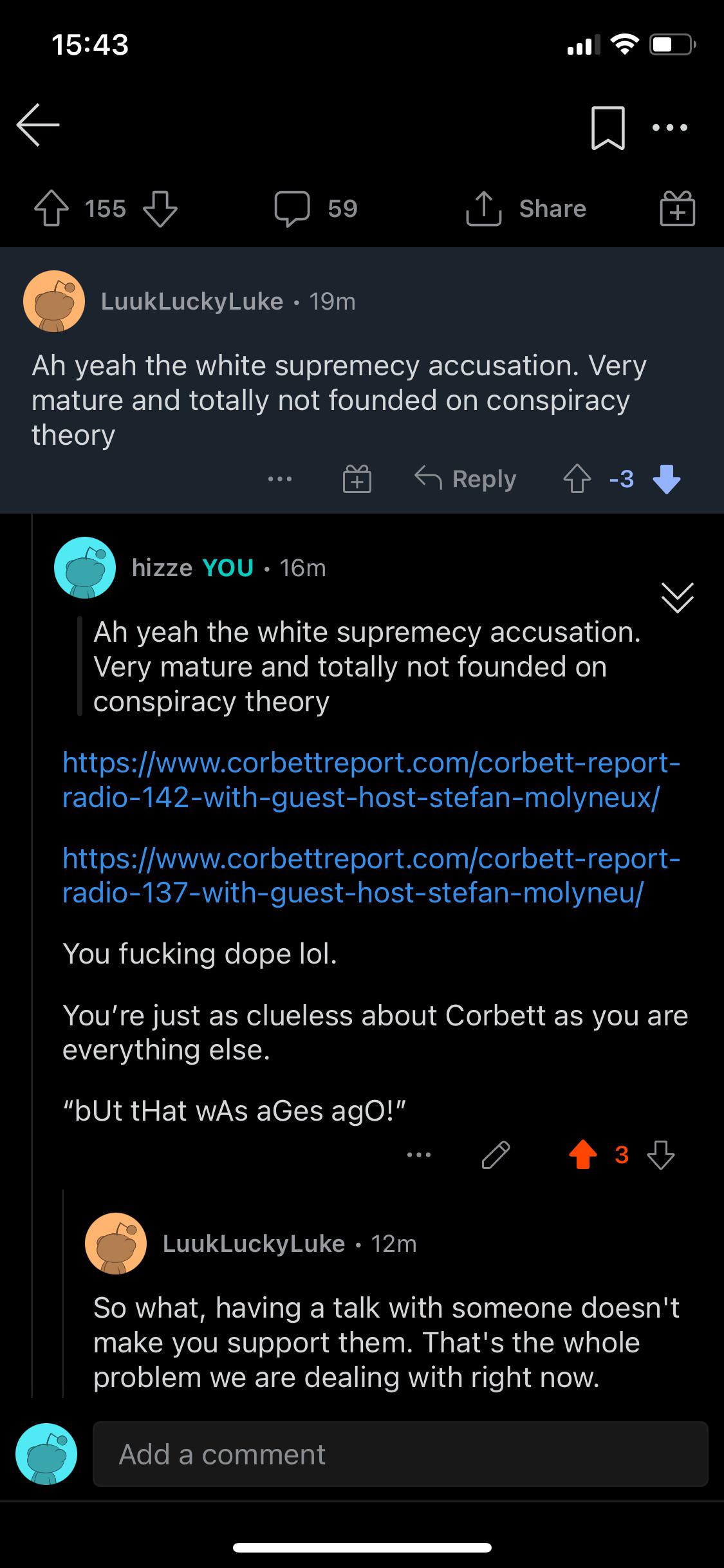 NNN moron refuses to believe disinformation agent gave platform to white supremacist - then ...