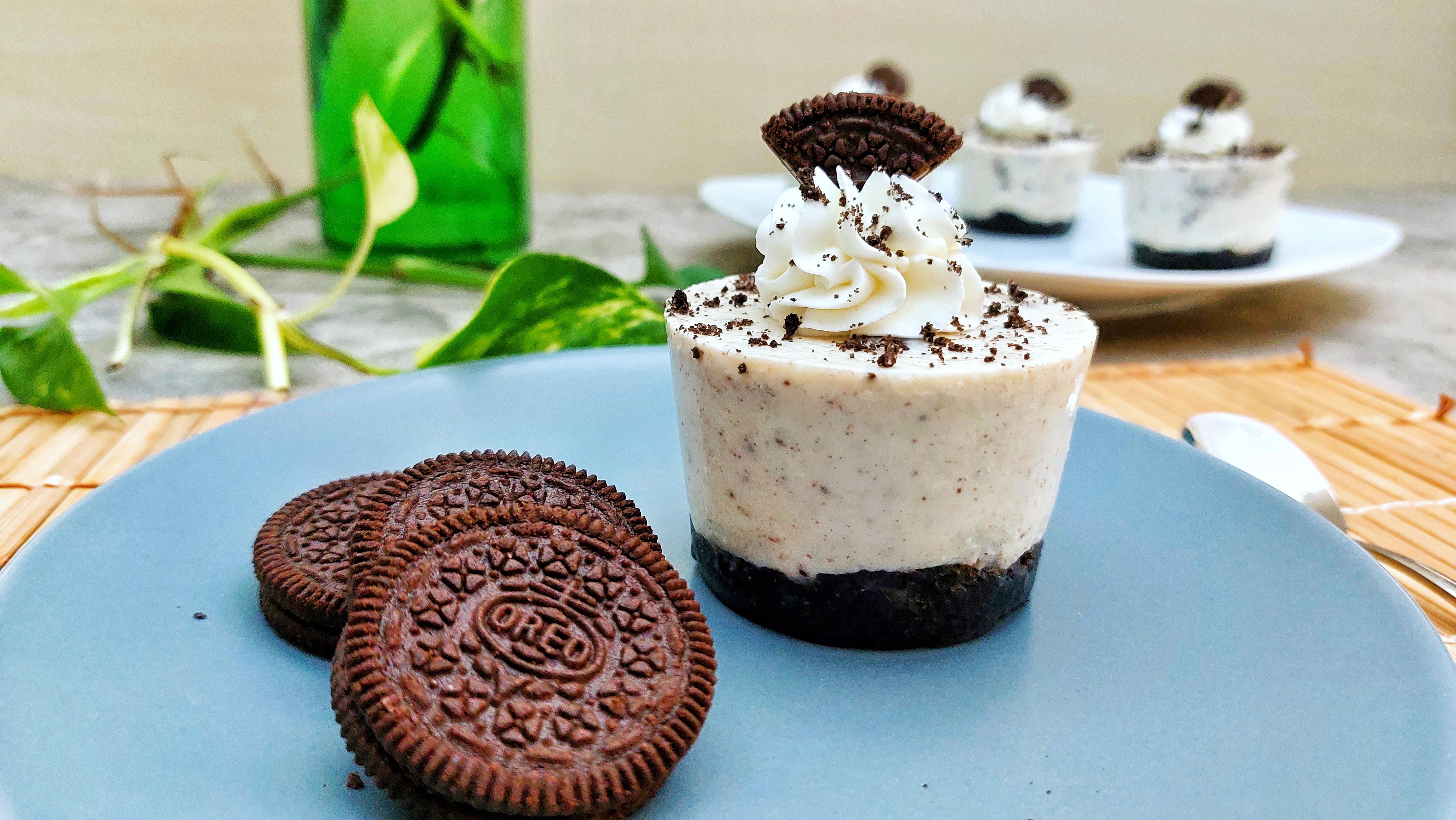 No bake oreo cheesecake |mini oreo cheesecake | Scrolller
