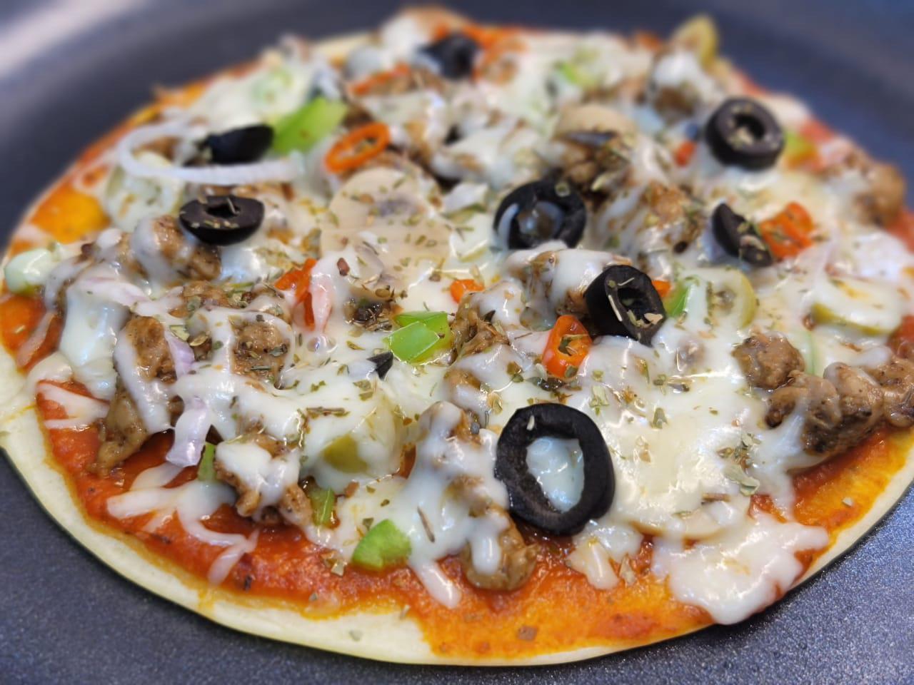 No bake pan pizza | Scrolller