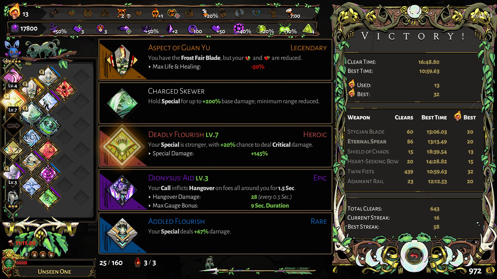 No Heart Rend? No problem. Rare Crop on Artemis Special + Charged Skewer FTW | Scrolller
