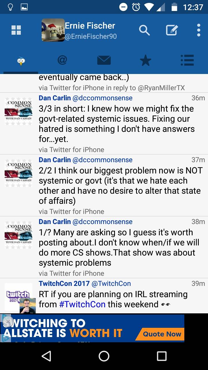 No more Common Sense for the time being. | Scrolller