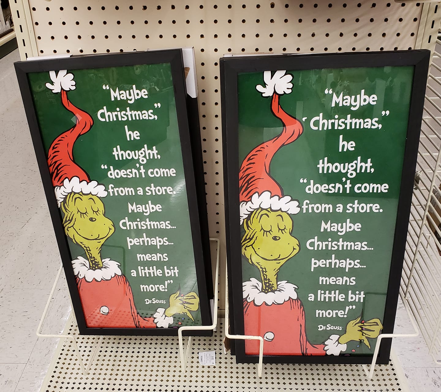 No self-awareness at the Christmas store. | Scrolller