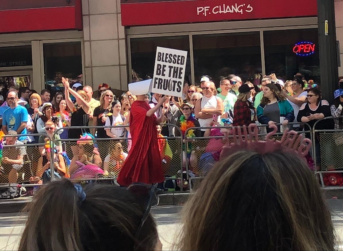 [NO SPOILERS] Spotted in the Seattle Pride Parade. | Scrolller