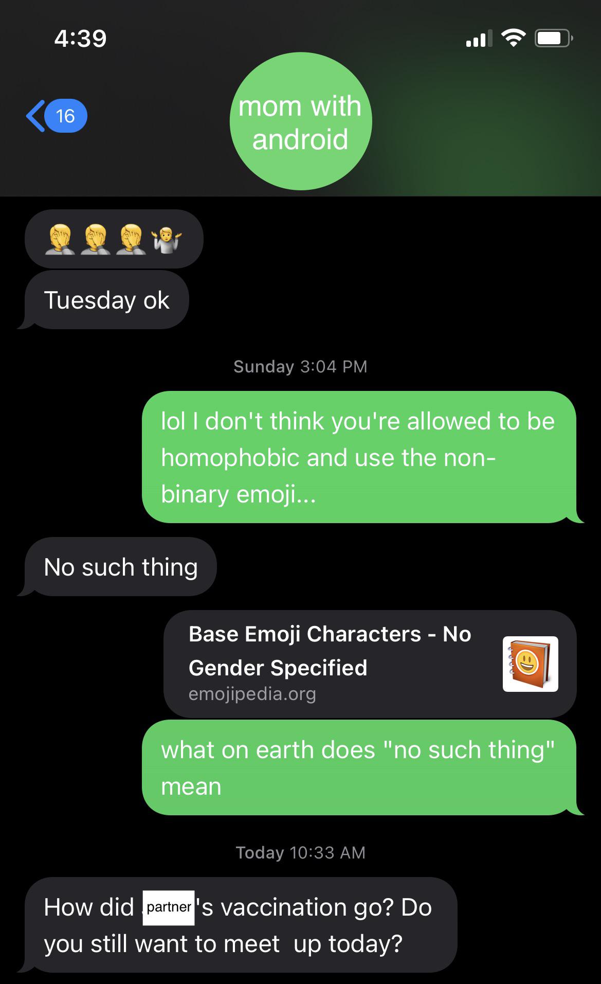 No such thing as non-binary 🤷 | Scrolller