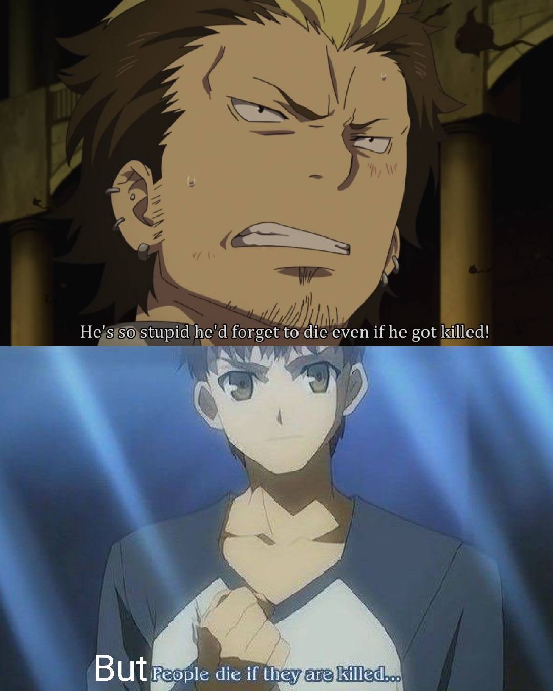 No you are wrong Shirou.. | Scrolller