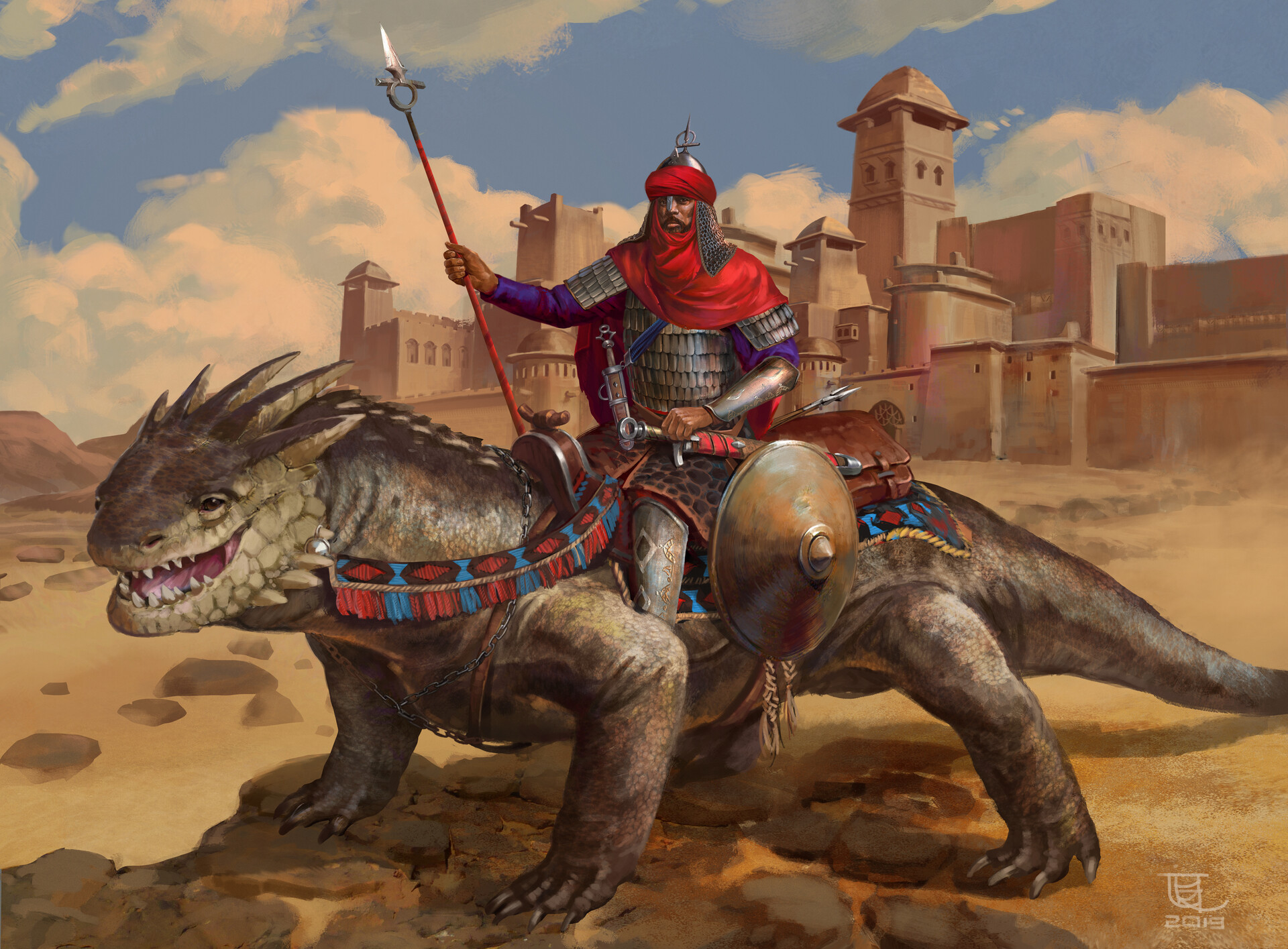 "Nomad Warrior" by Kirill Nedorosol | Scrolller