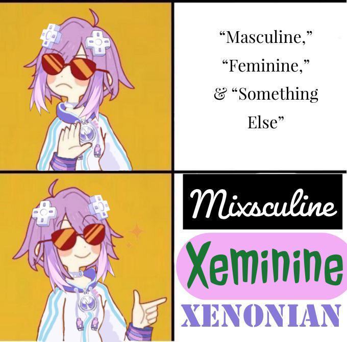 Non-binary trigender feelings | Scrolller