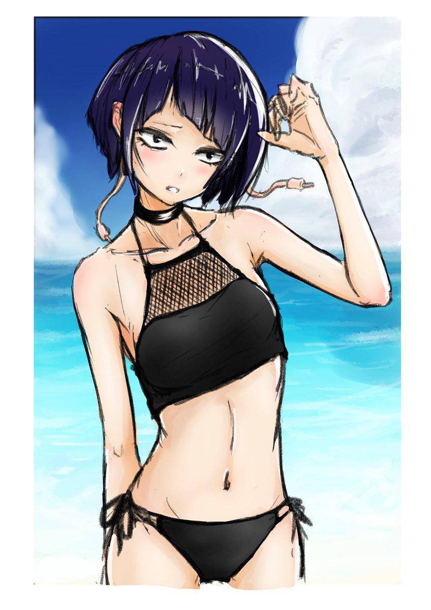 Non blurry version of Kyoka in black bikini | Scrolller