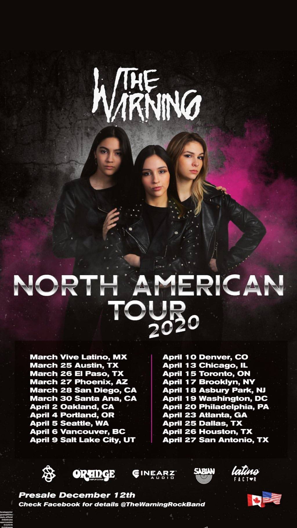North American, 22 show tour announced! | Scrolller