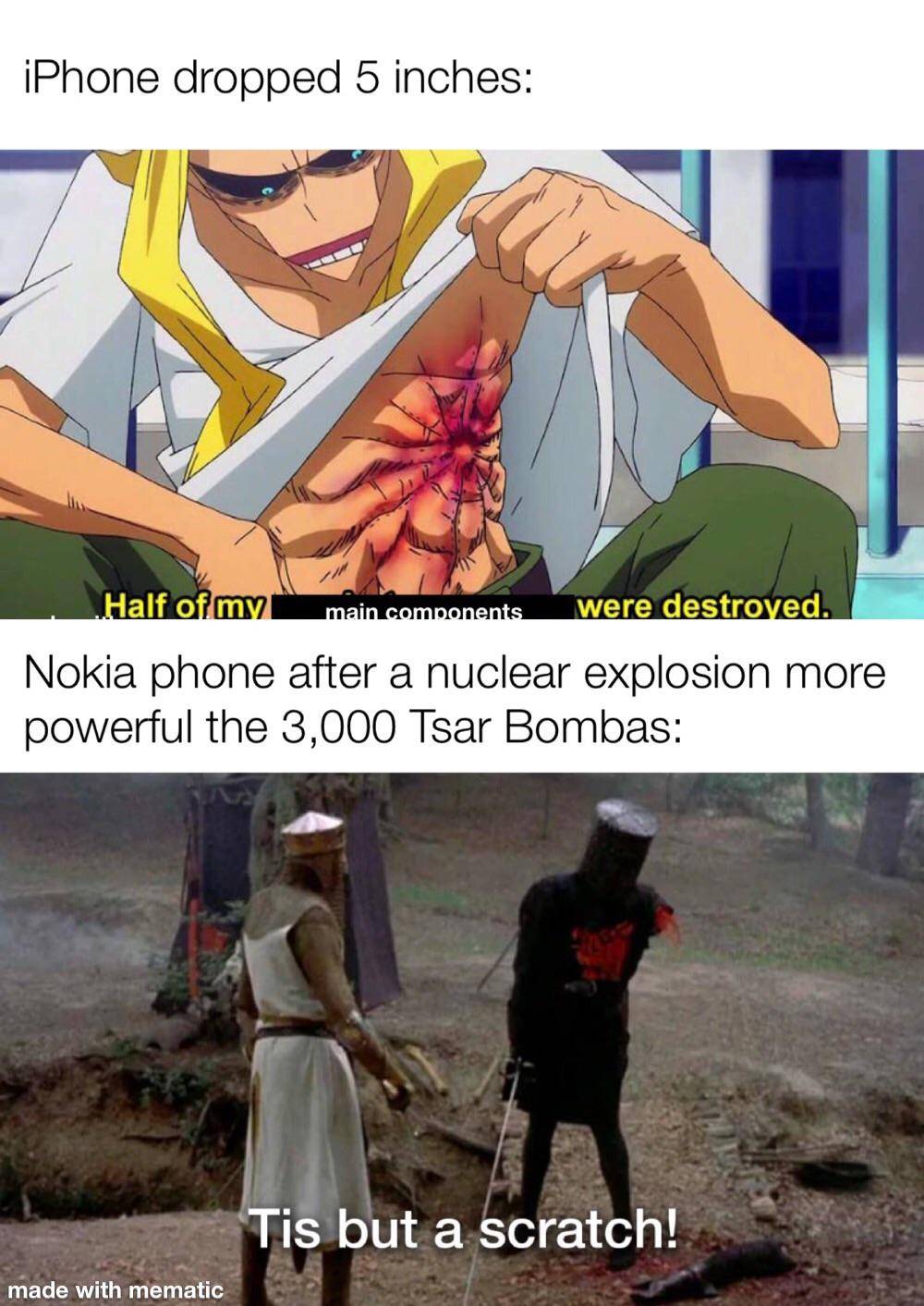 Not even a scratch. | Scrolller