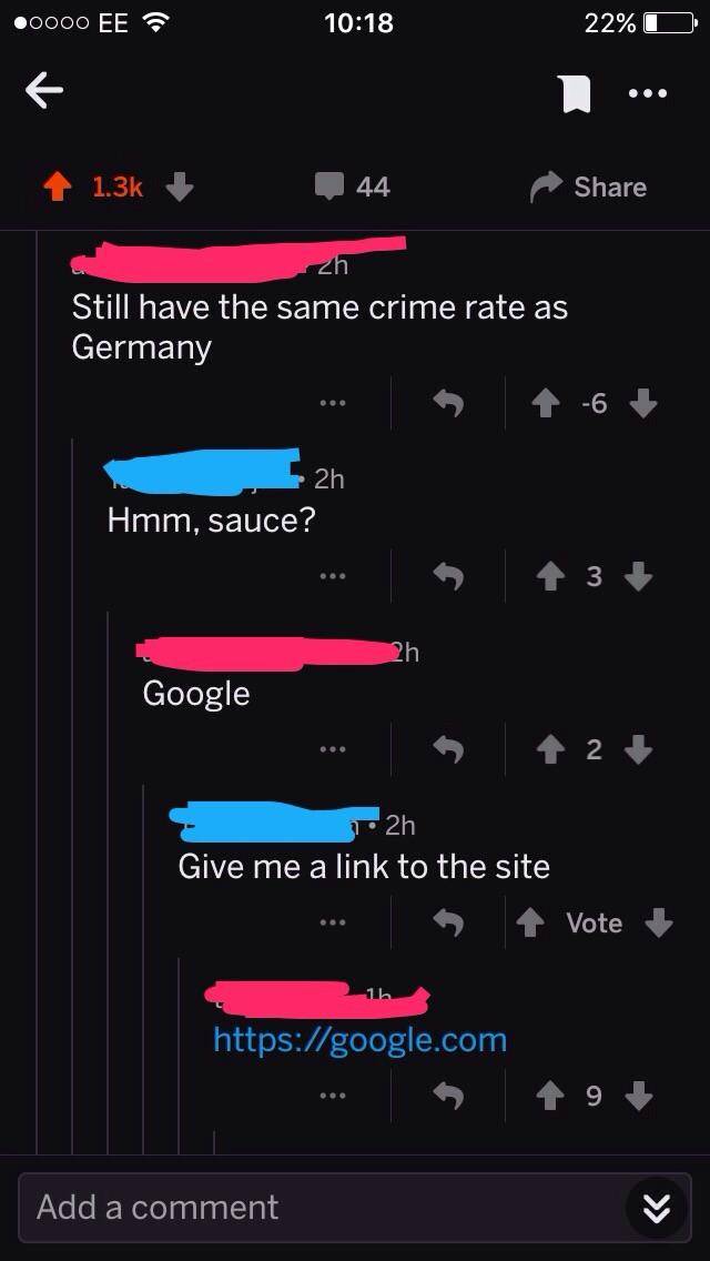 Not KenM on Crime rate | Scrolller