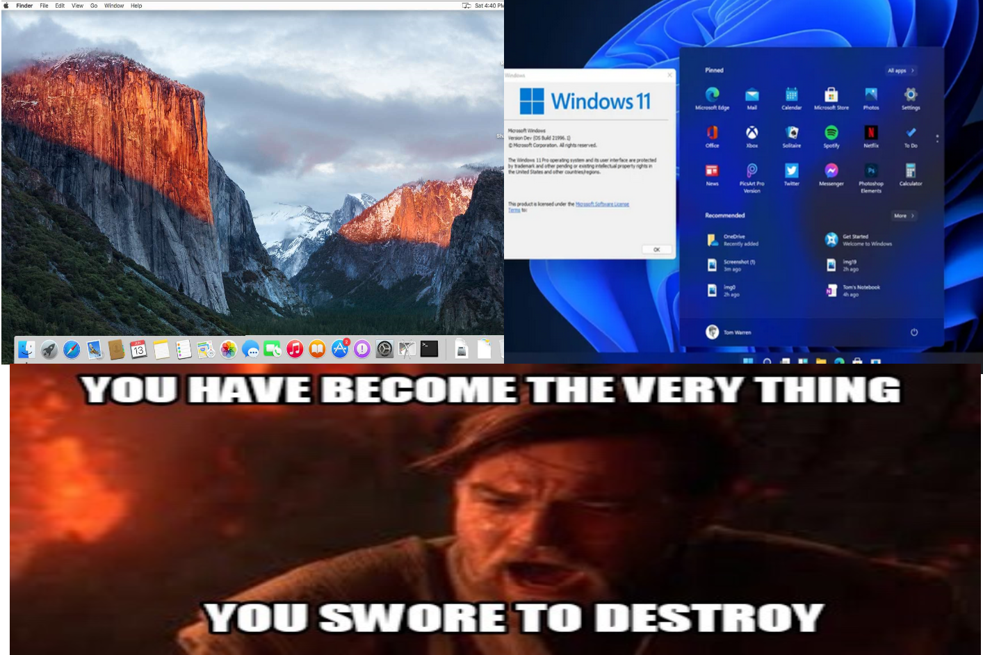 Not windows 11 | Scrolller