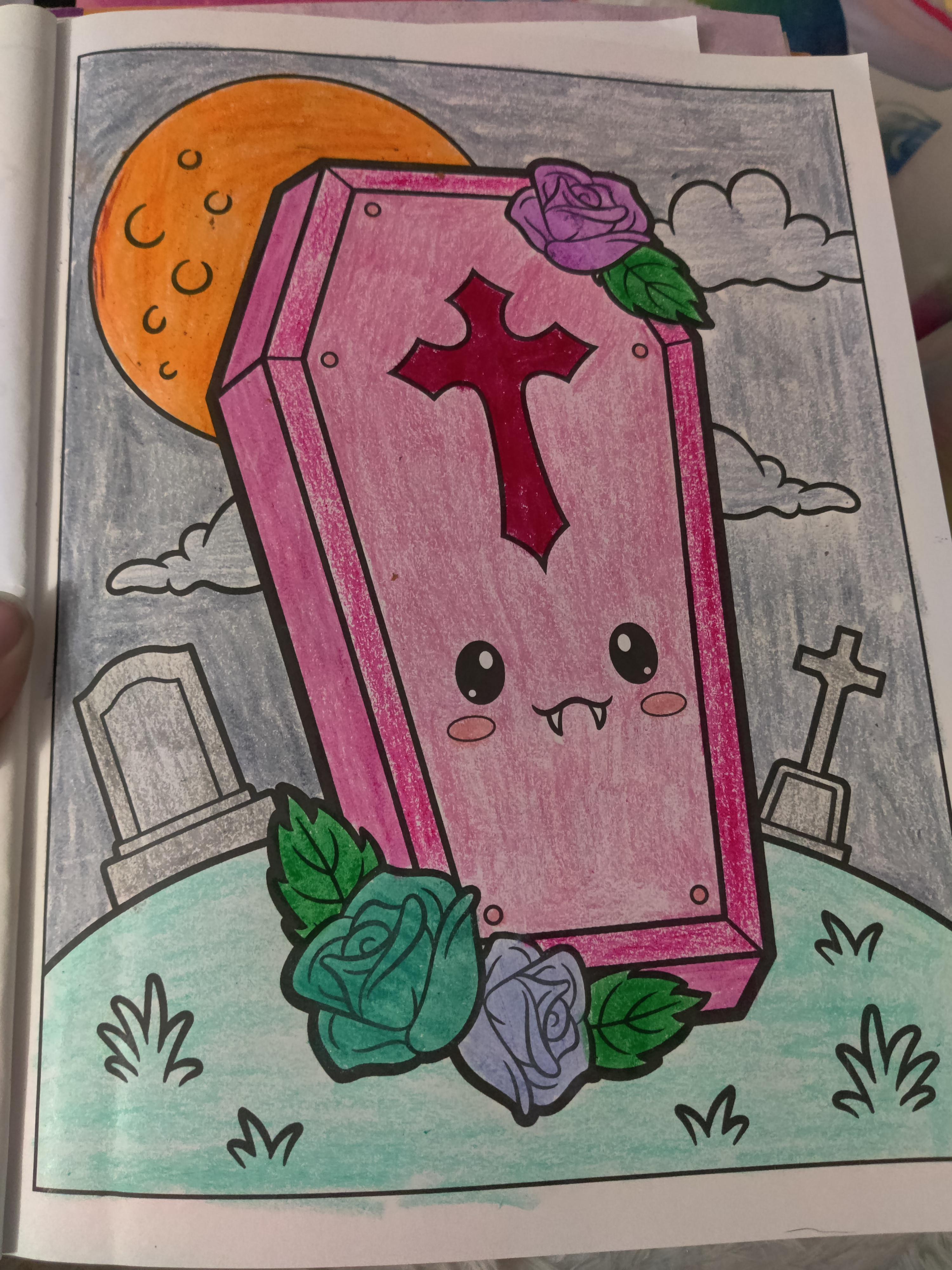 Nothing helps the sads quite like coloring!!! | Scrolller