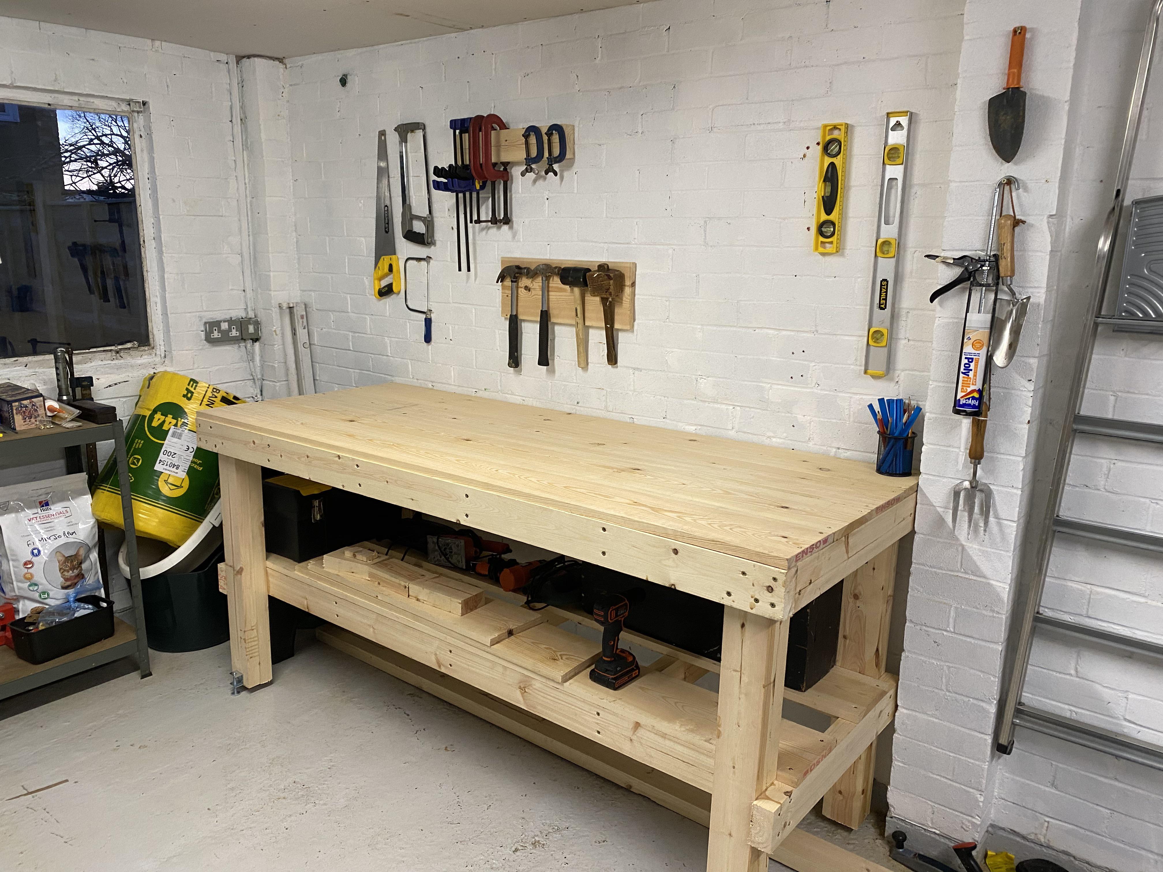 Nothing special, but I’ve built my first workbench! | Scrolller