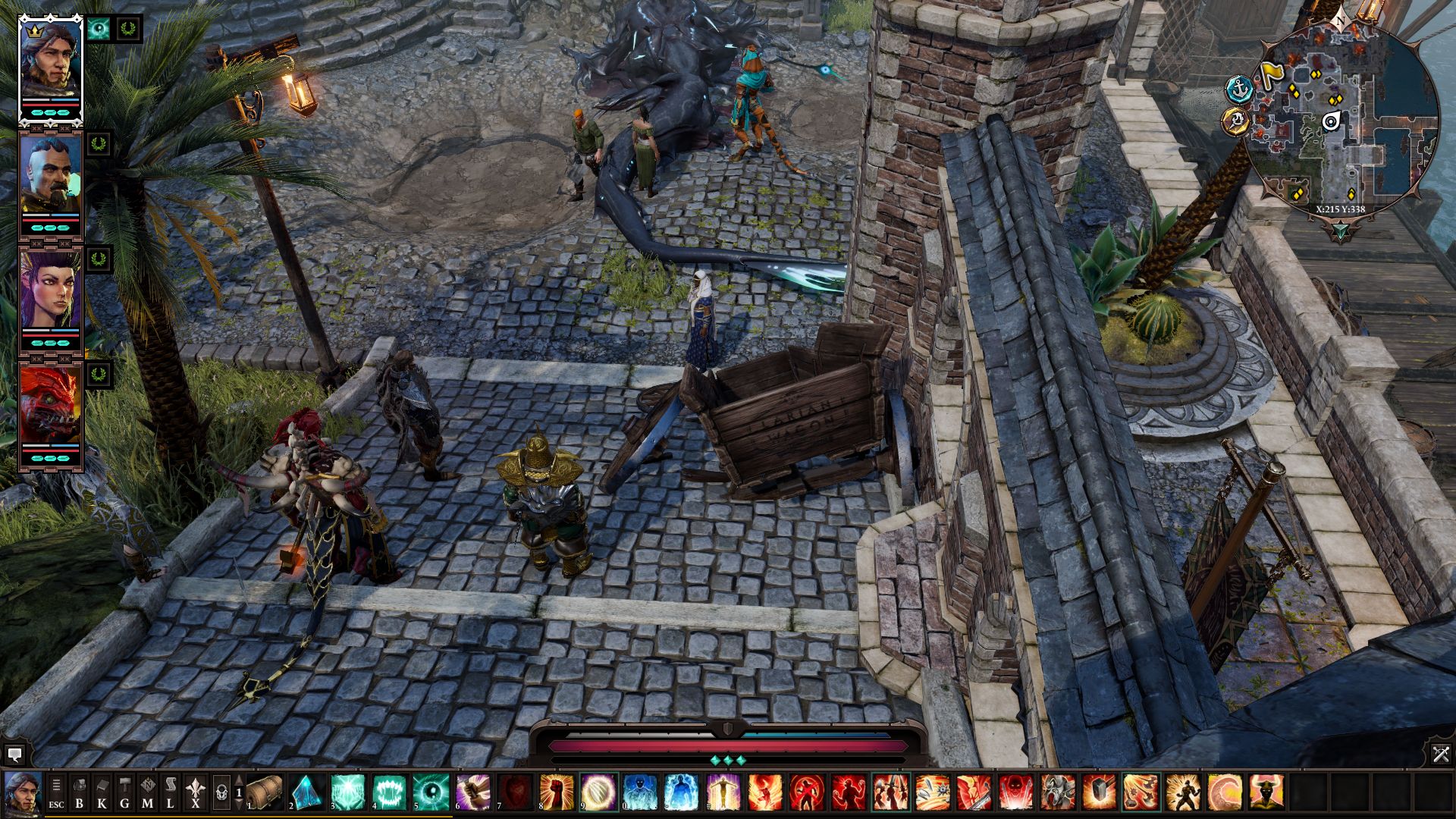 Notice the LARIAN WAGON there? Love these little details | Scrolller