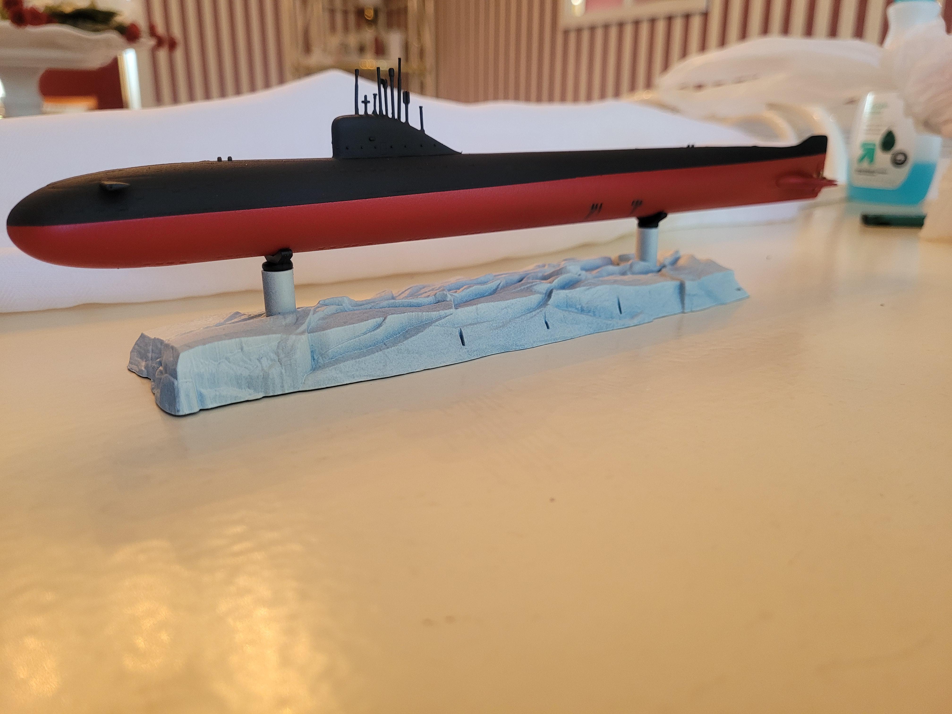November Class Submarine (first model ever built) | Scrolller