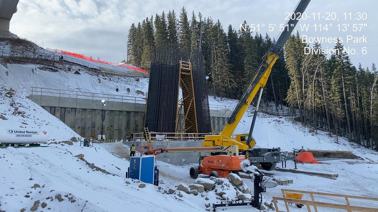 Now doing the pier column reinforcement for pier #1 | Scrolller