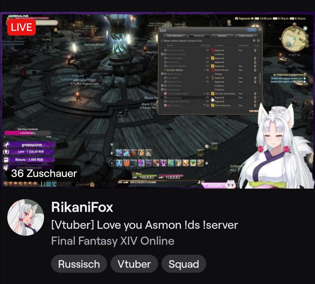 Now even the VTube community. | Scrolller