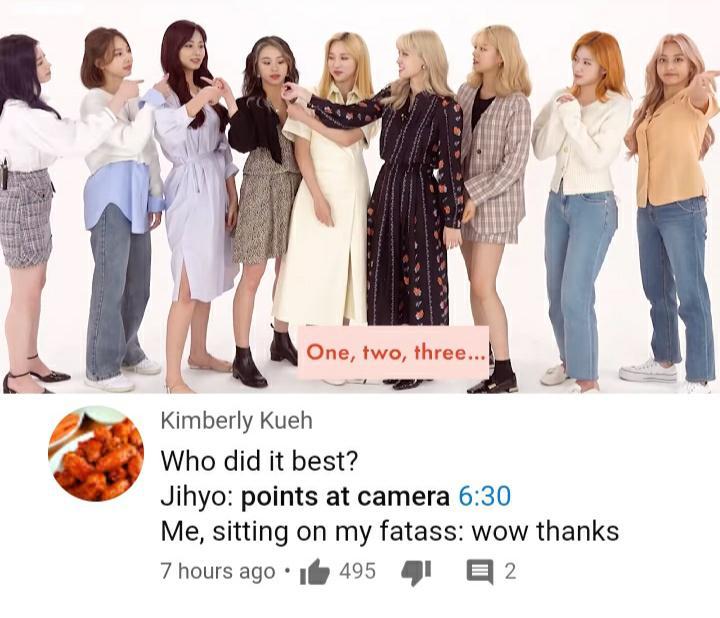 now say, "tnx god Jihyo" | Scrolller