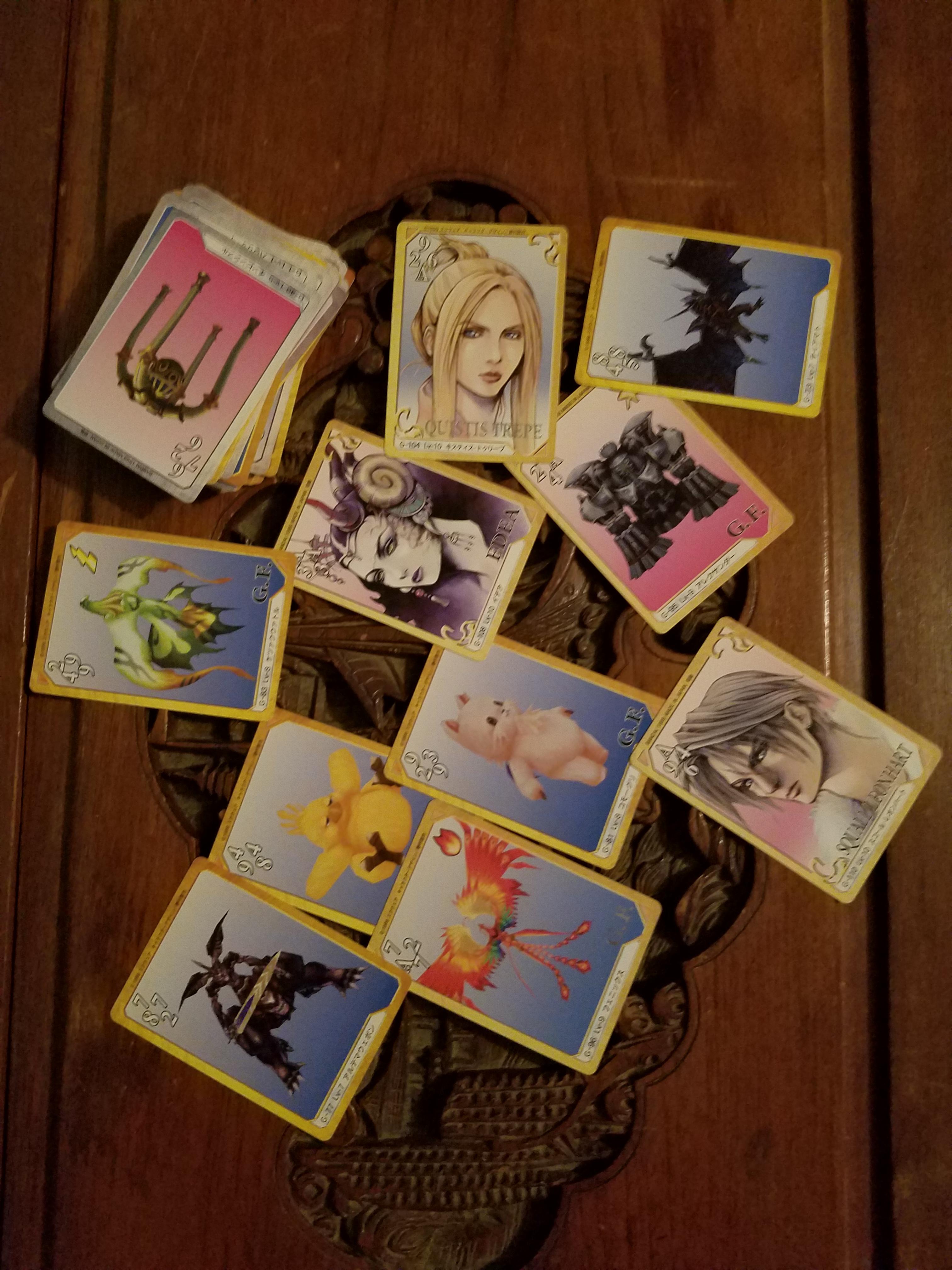 Now that the 8 remaster has been announced, it's time to brush up on my Triple Triad skills ...