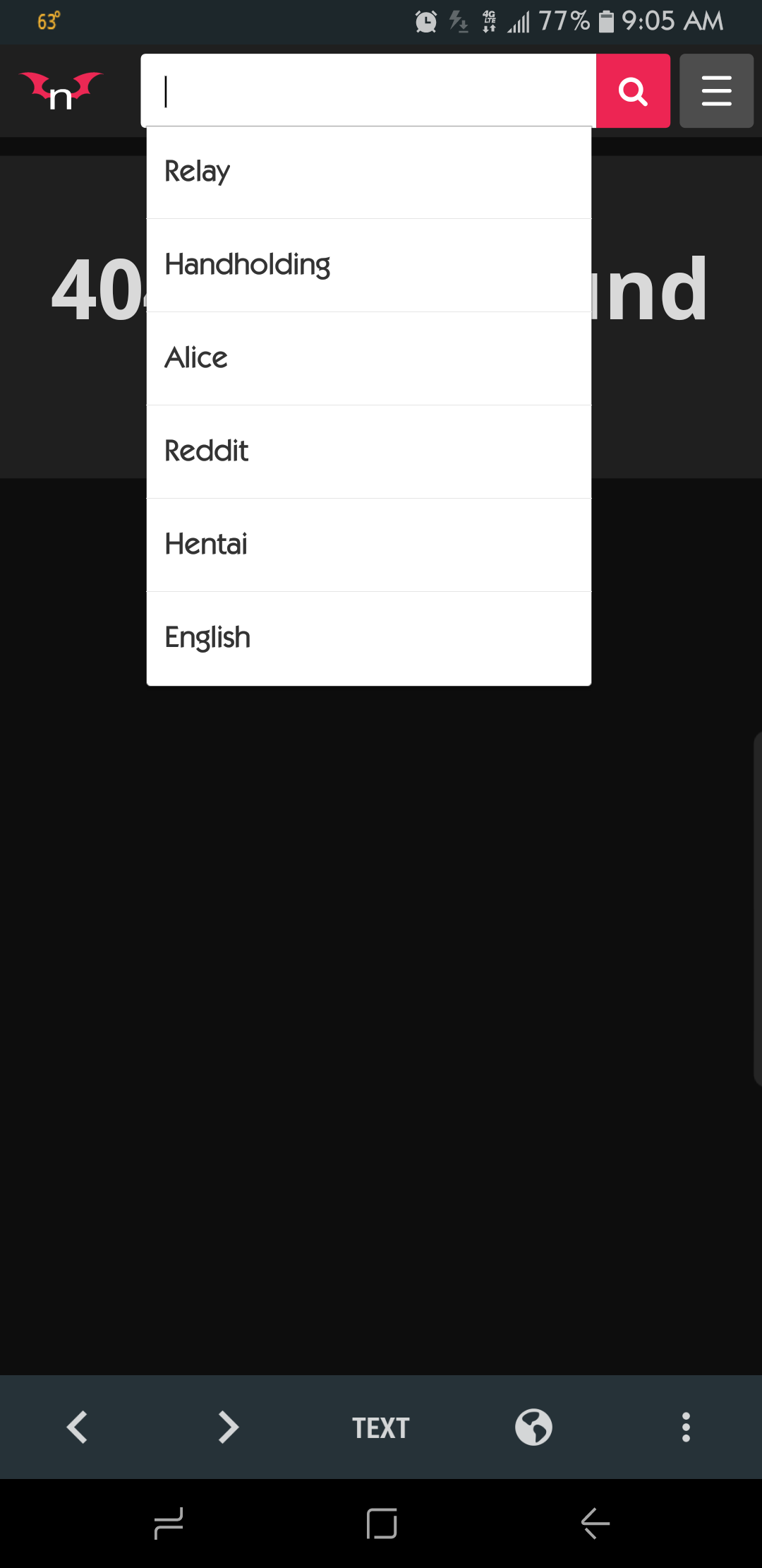 [NSFW] How do I clear the browser's auto-complete? | Scrolller