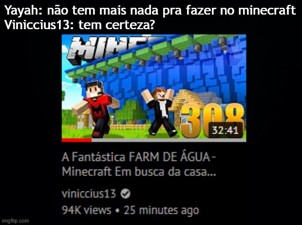 o cara é o deus do minecraft | Scrolller