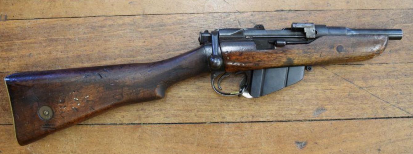 Obrez'd Lee-Enfield, or a makeshift flashbang? You decide. | Scrolller