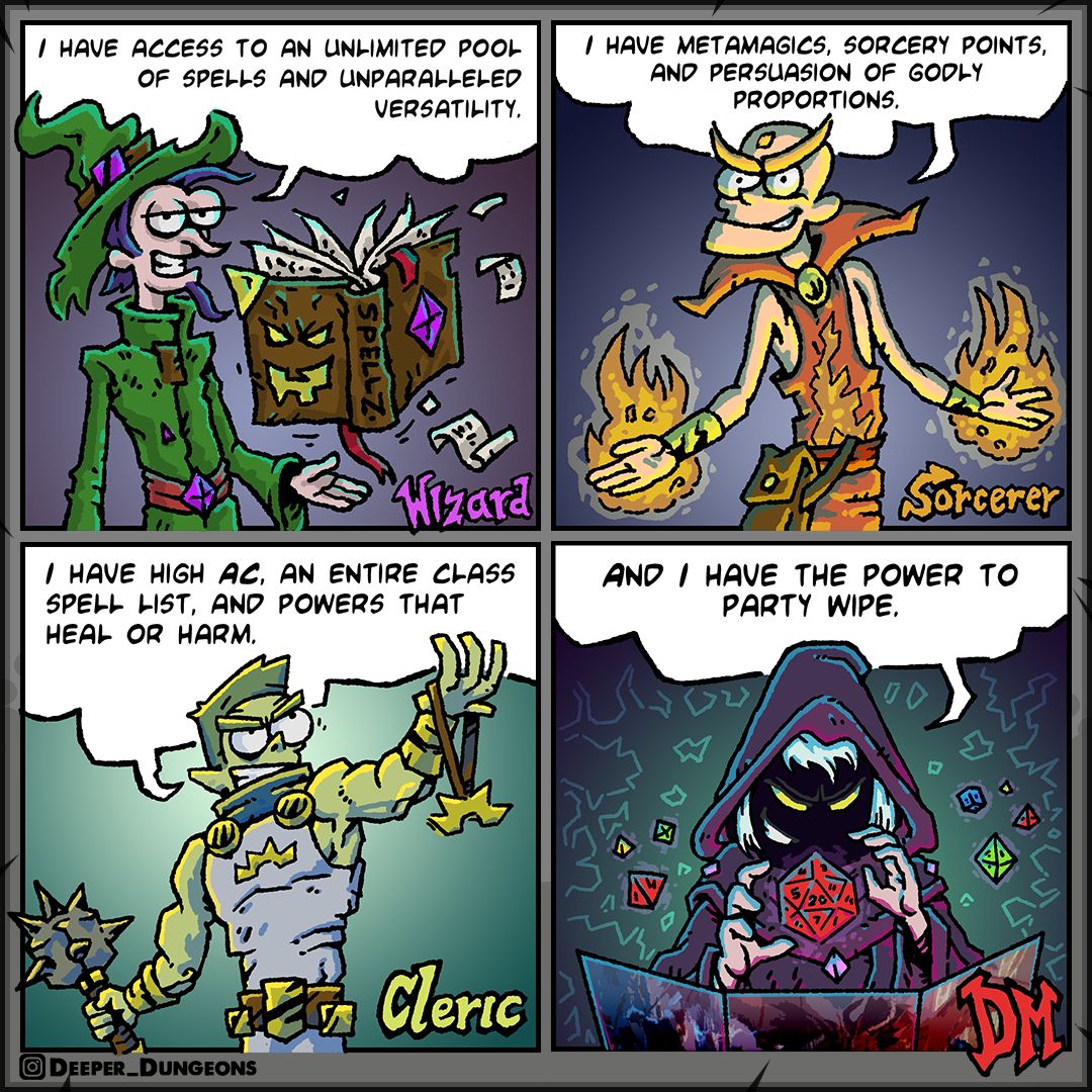 [OC] [Art] [Comic] Deeper Dungeons : The End of Class War | Scrolller