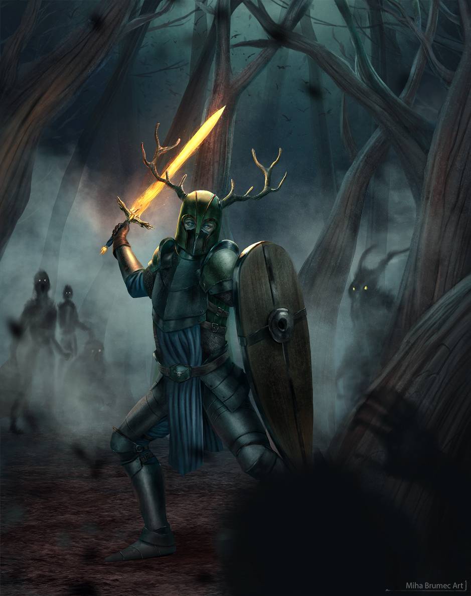 [OC][Art] Shadows in the Mist (Commission) | Scrolller