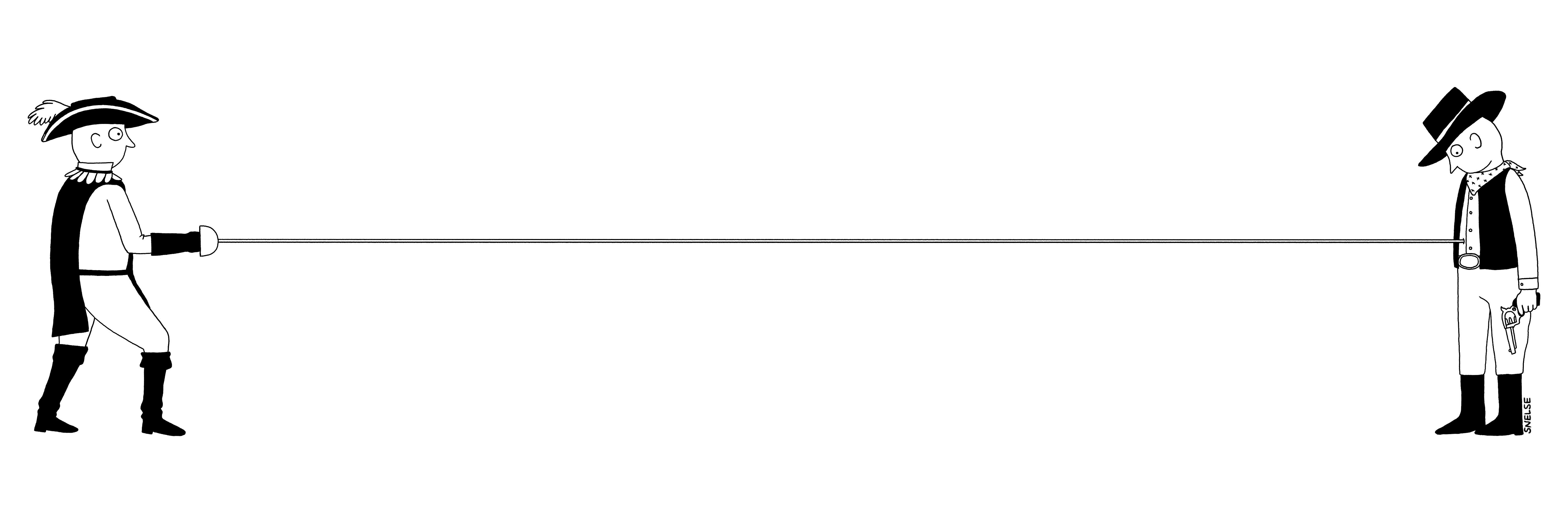 [OC] bring a long sword to a gun fight | Scrolller