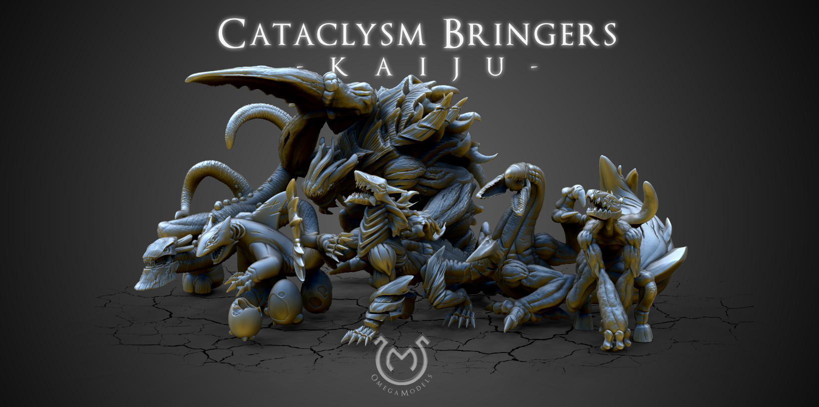 [OC] Cataclysm Bringers -Kaiju- Omegamodels | Scrolller