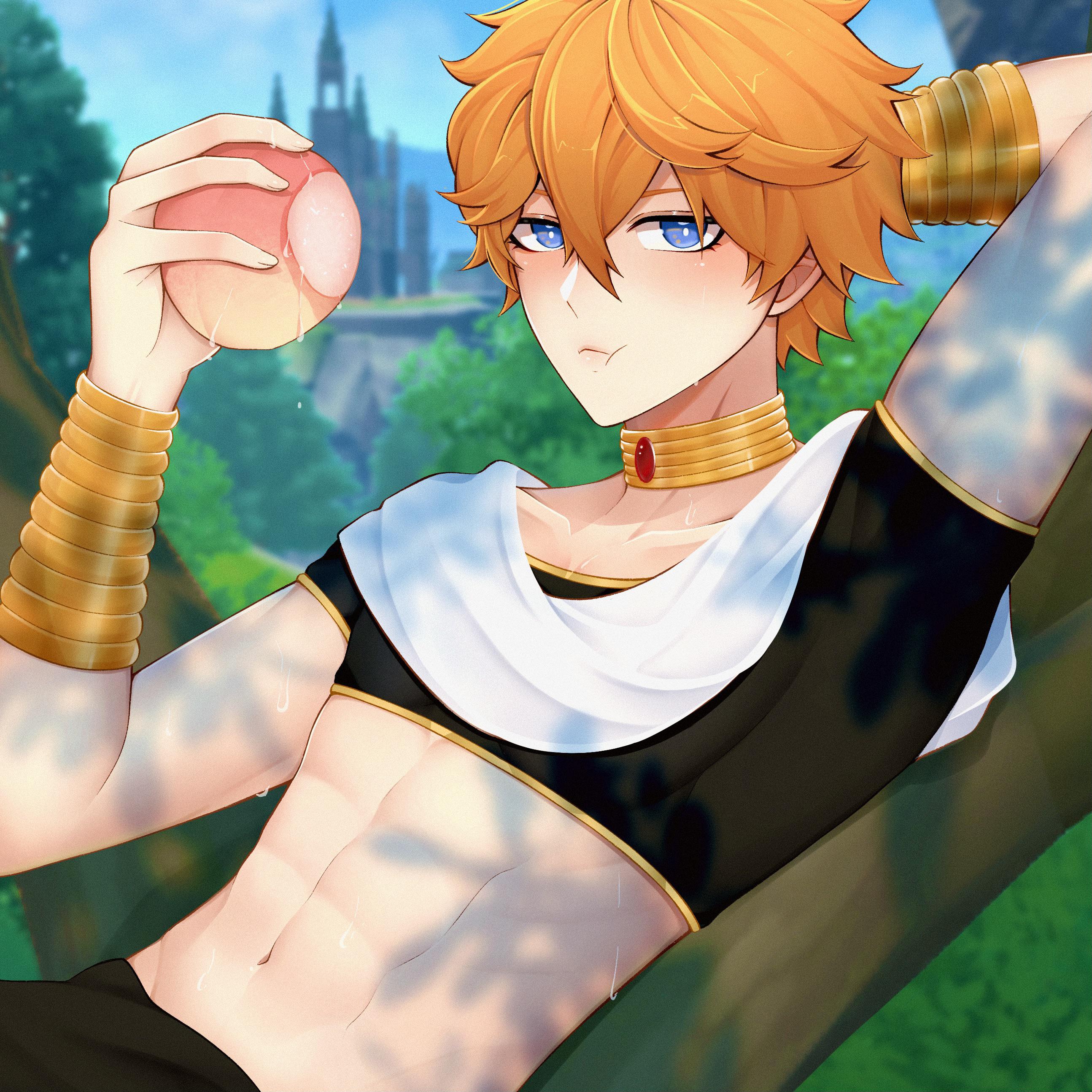 [OC] Childe x Judar crossover, since they share the same voice~ | Scrolller