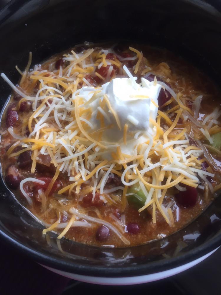 (OC) Cilantro Lime Chipotle Chicken Chili | Scrolller