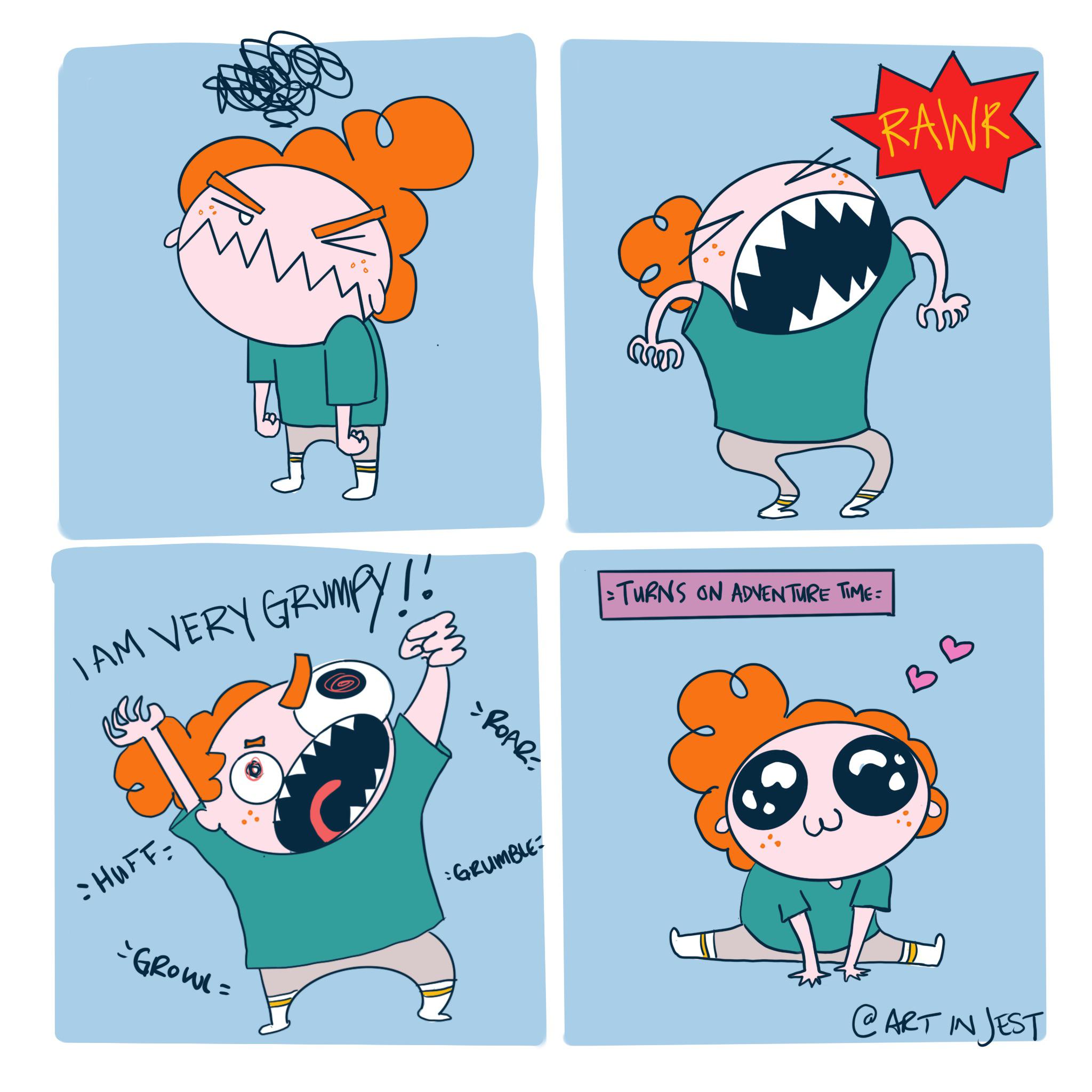 [oc] comfort content. What’s your mood booster? | Scrolller