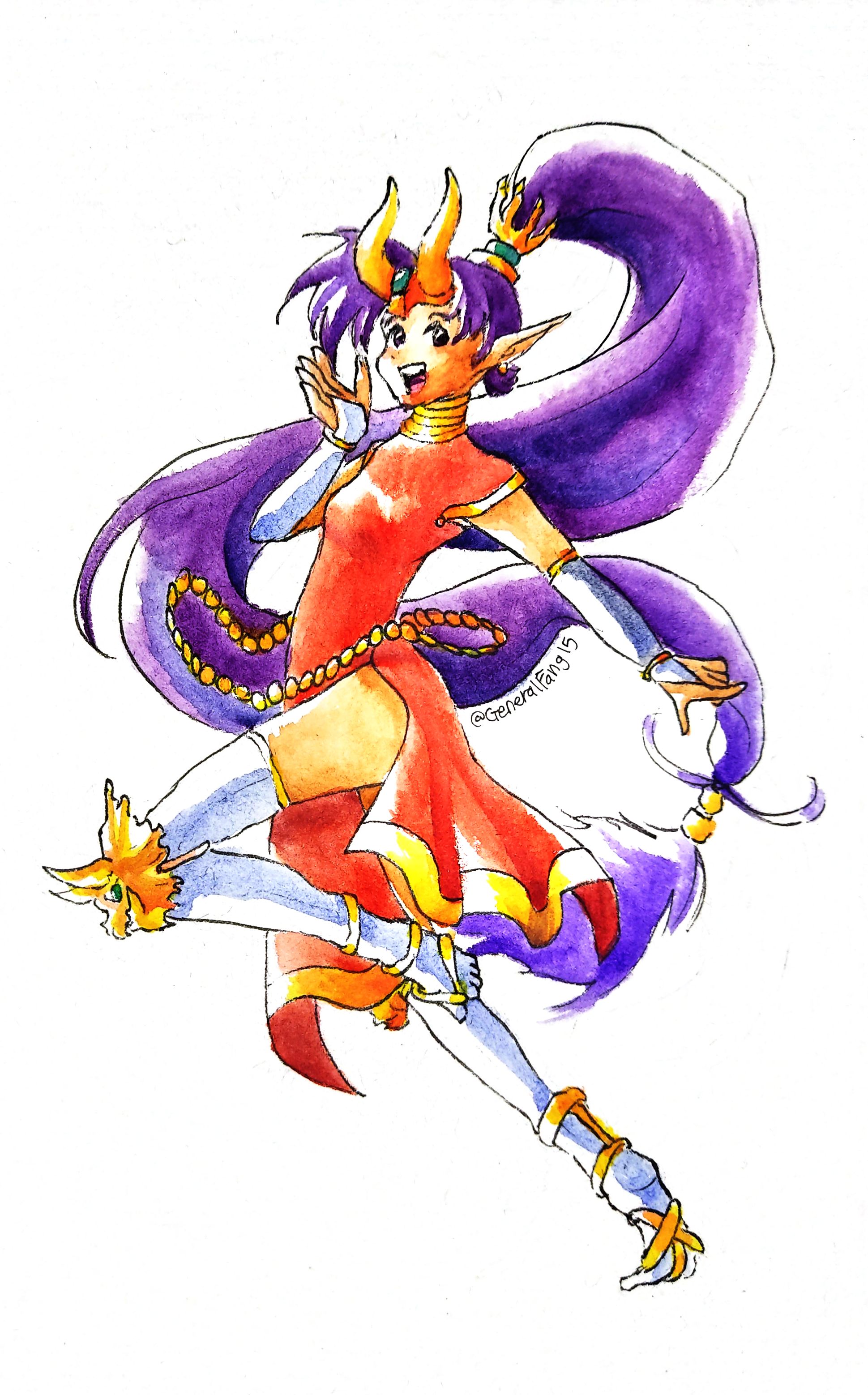 [OC] Dancing Serpent Shantae! | Scrolller