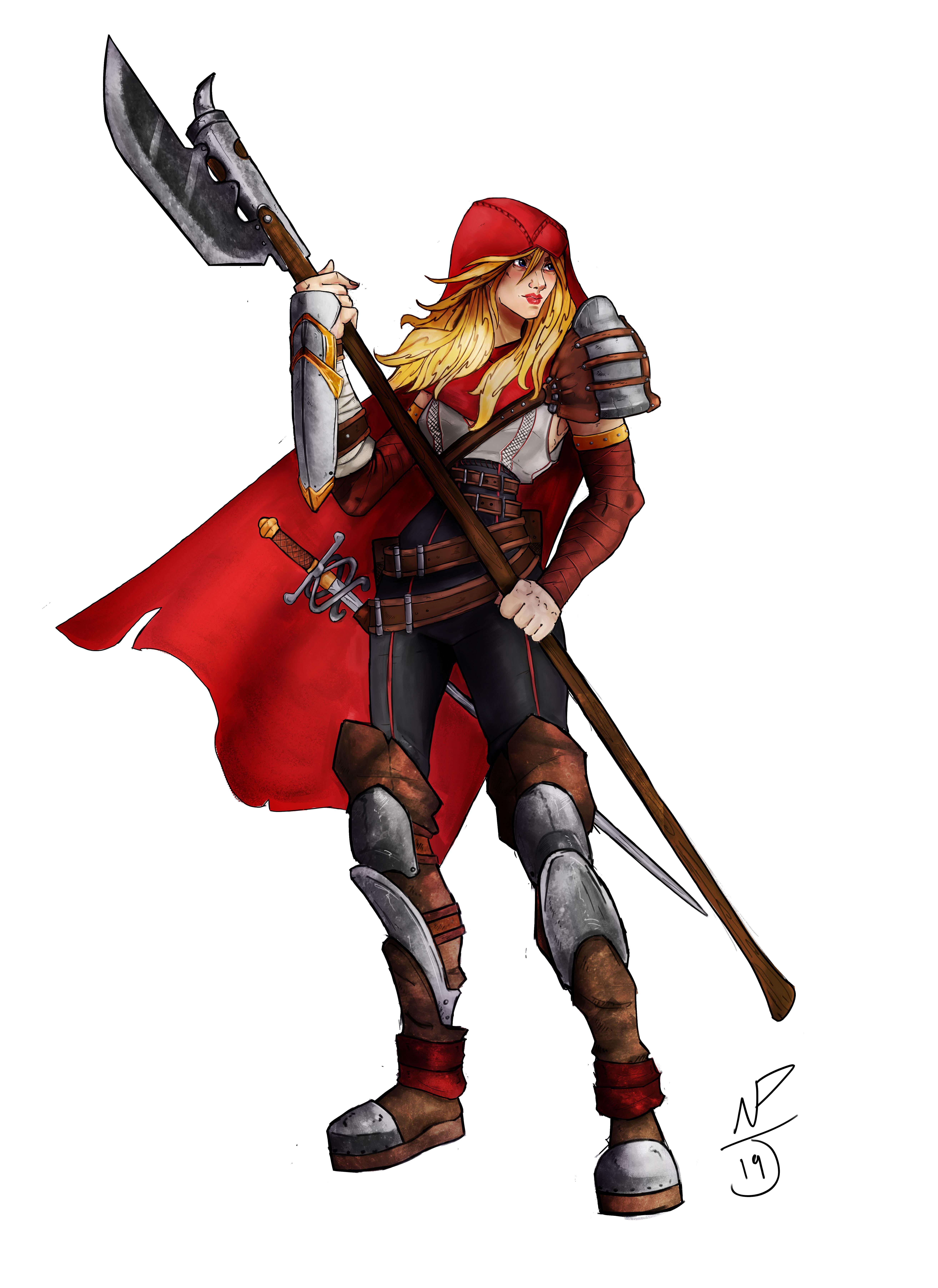 [OC] DnD character design! [Commissions Open] | Scrolller