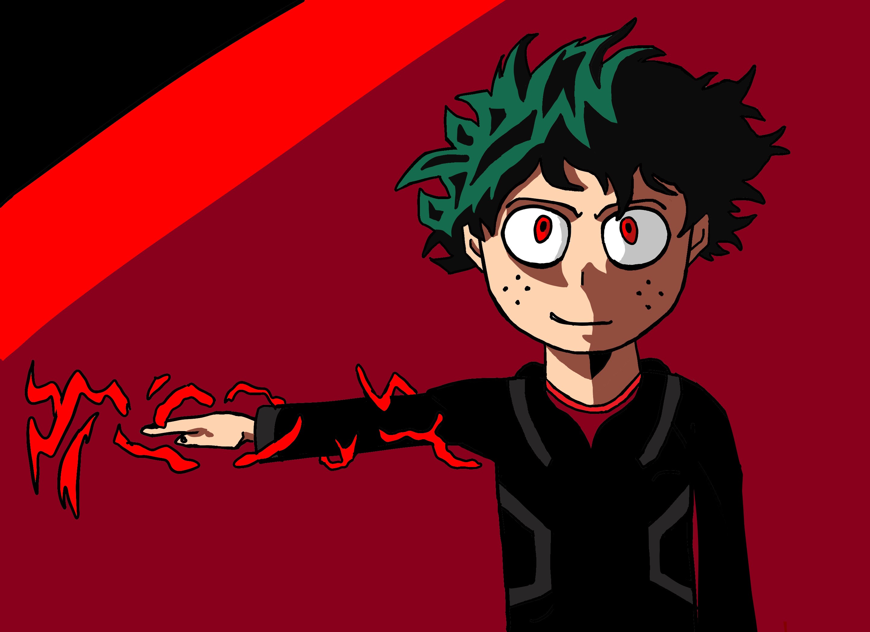 [OC] Evil Izuku Midoriya | Scrolller