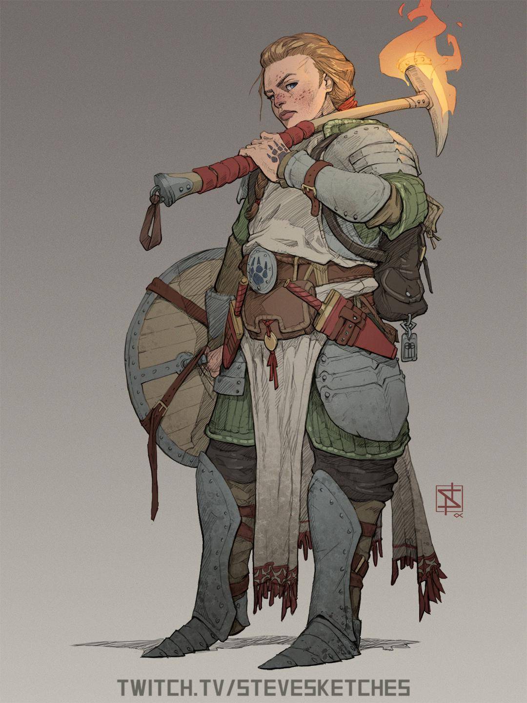 [OC] Fighter by SteveSketches | Scrolller