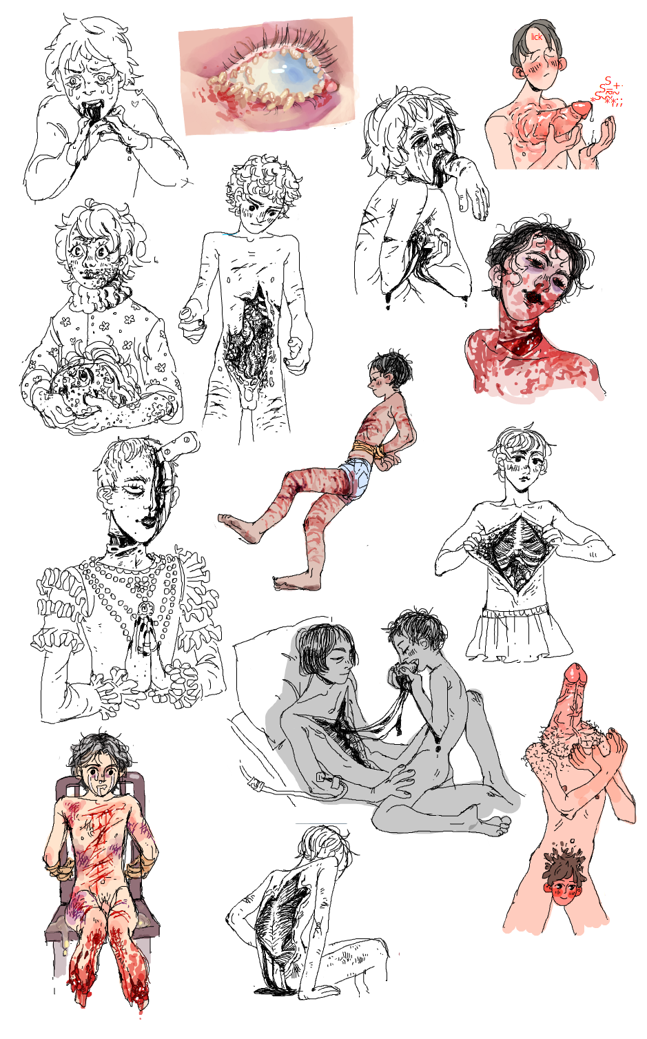 [OC] Flockmod sketches | Scrolller