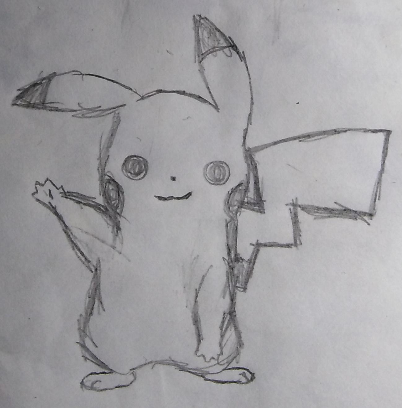 [OC] I drew Pikachu. | Scrolller