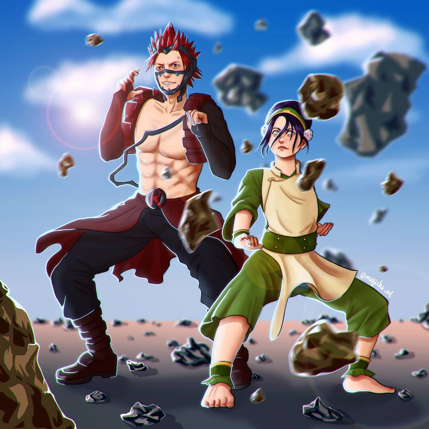 [OC] I made a My Hero Academia + Avatar the Last Airbender crossover! | Scrolller