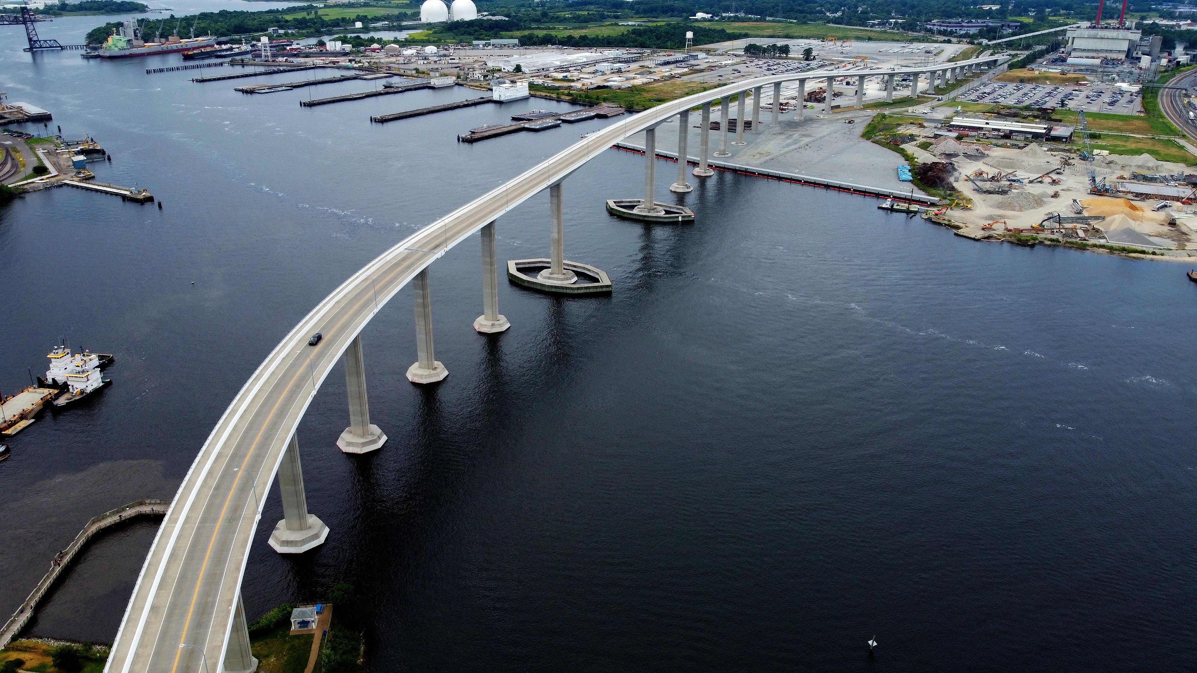 (OC) Jordan Bridge over the Elizabeth River | Scrolller