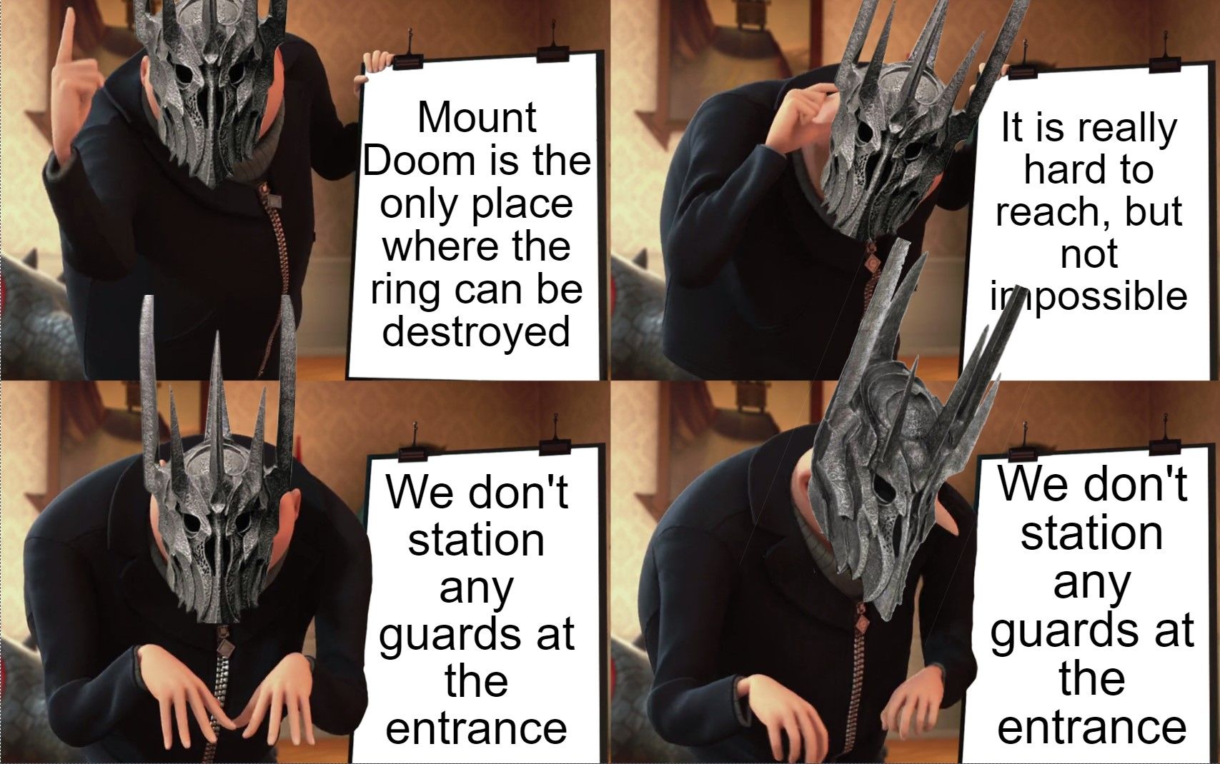 [OC] Lord of the Rings logic be like : (Part 2) | Scrolller