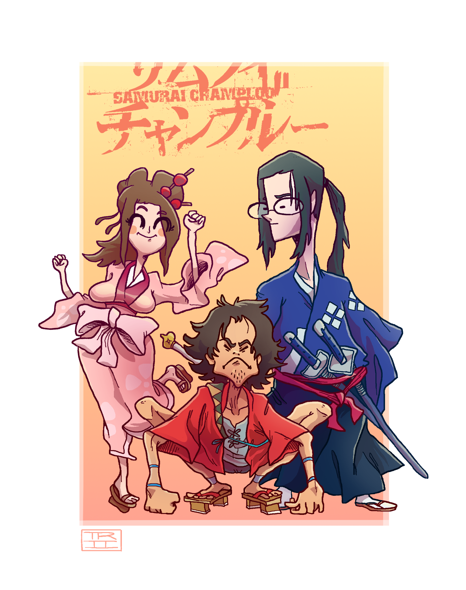OC samurai champloo gang :) | Scrolller